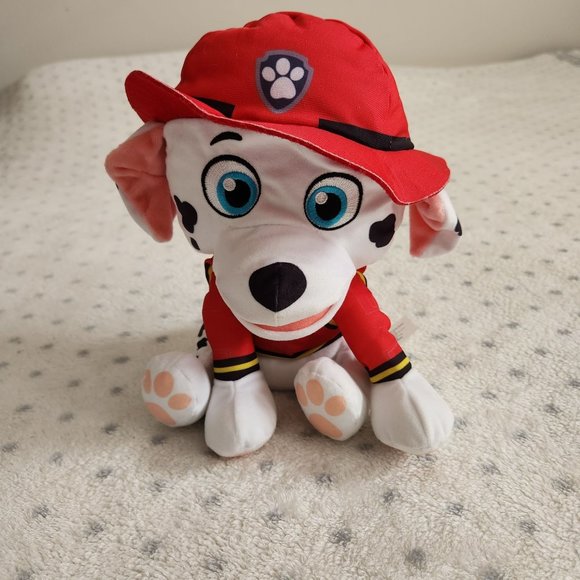 Paw Patrol | Toys | Paw Patrol Marshall Hand Puppet Talks Firefighter ...